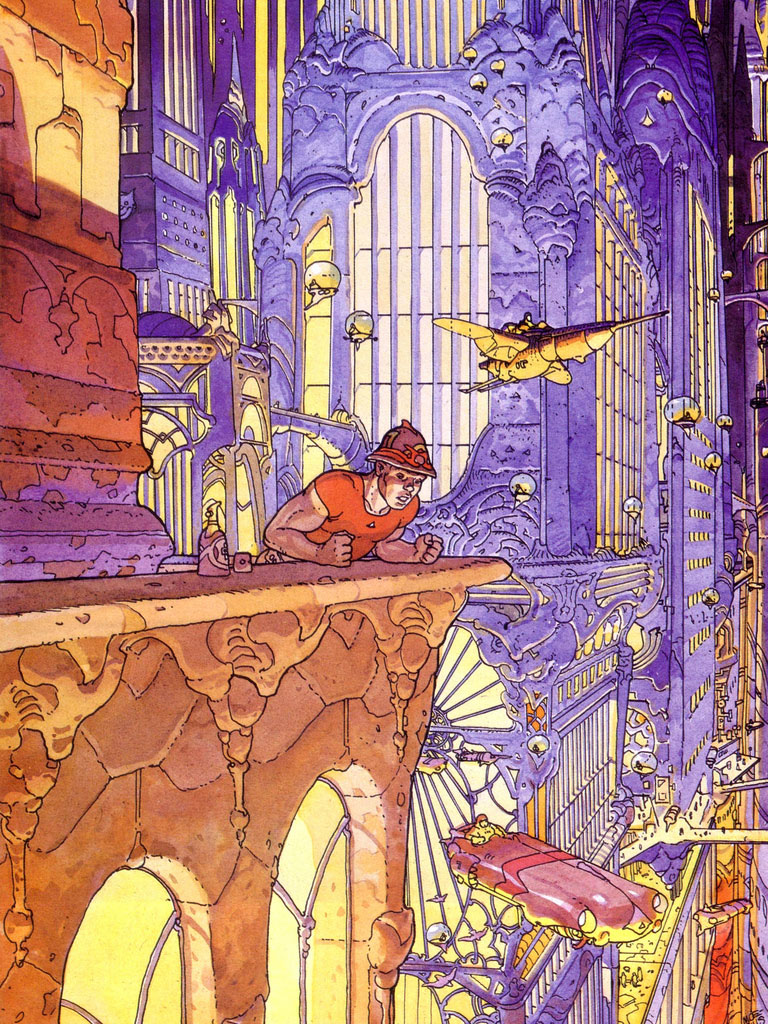 Moebius art, Moebius, Jean giraud